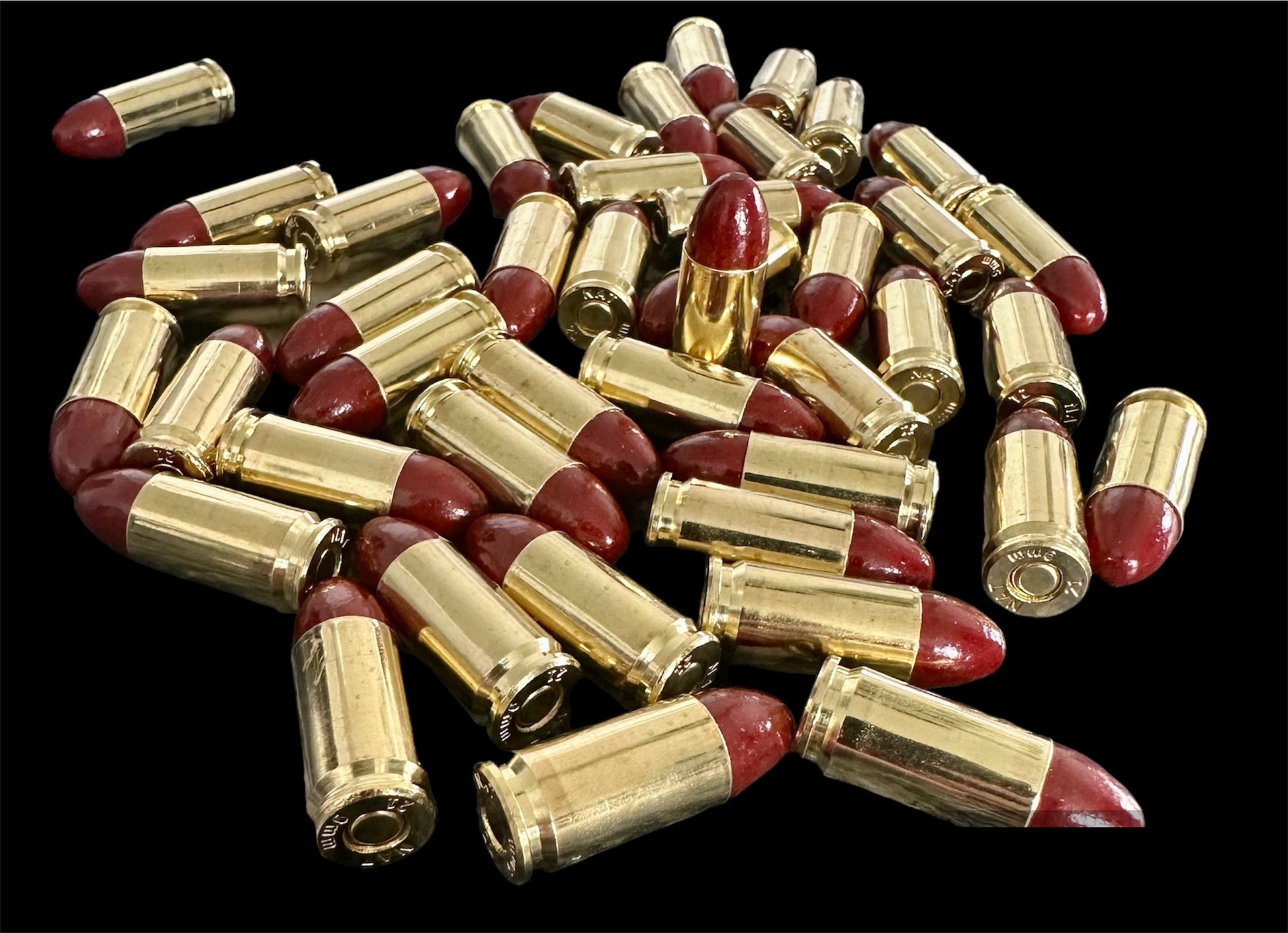 9mm 147gn Coated Bullet - 100 Rounds – Zeroed Ammunition